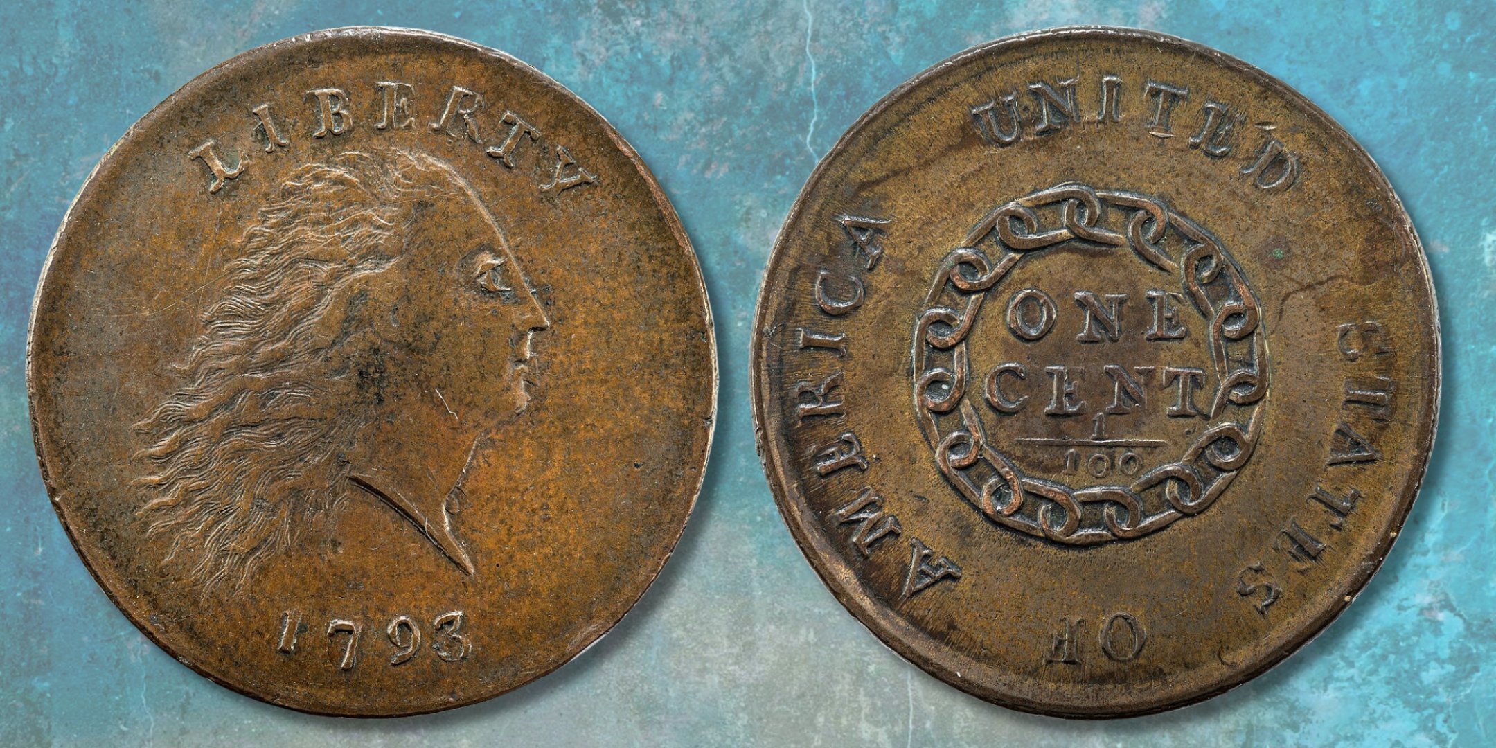 Collecting Friends: Is the 1793 Flowing Hair, Chain Large Cent Ugly or ...